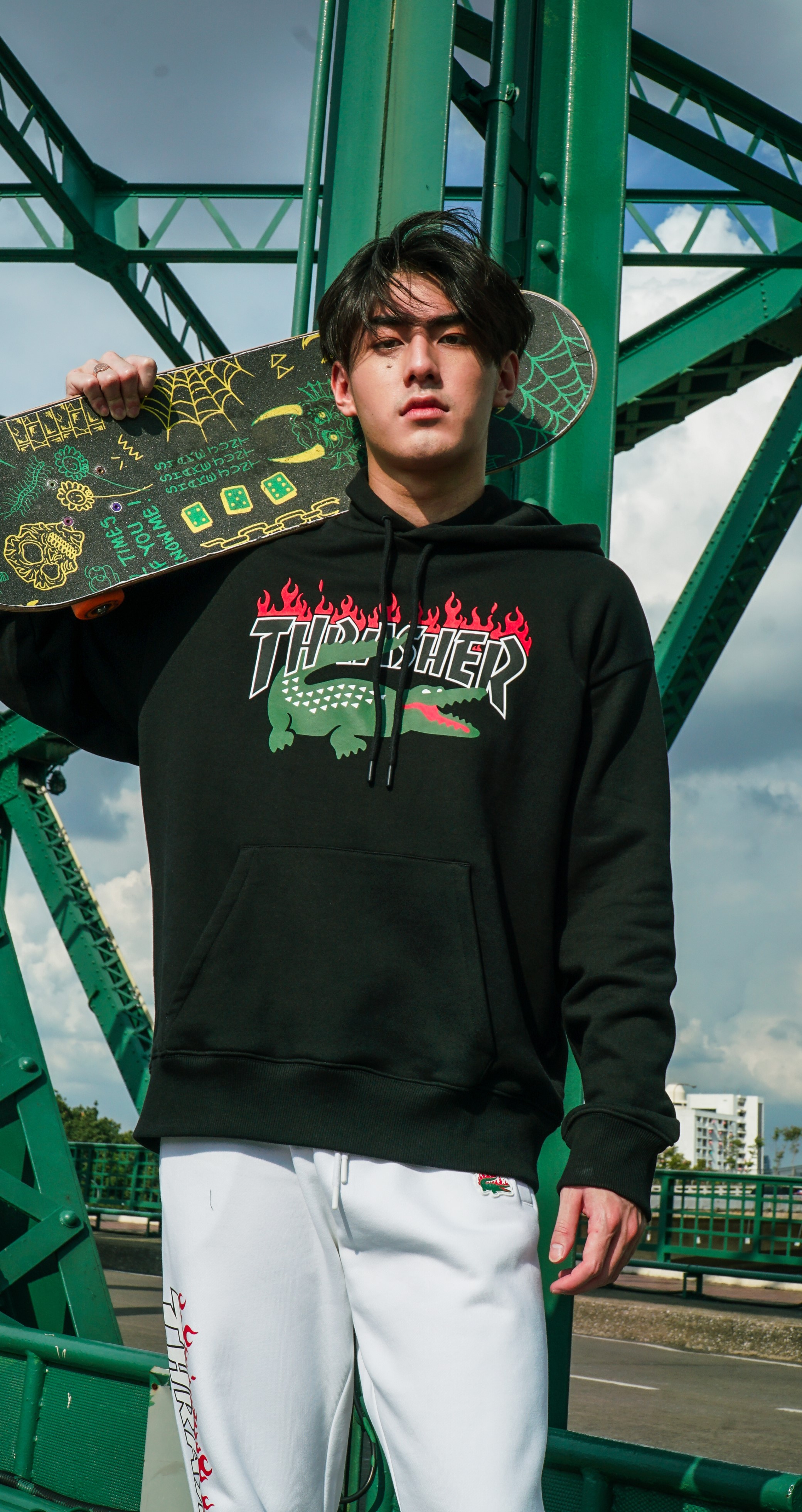 งาน COLLAB. ครั้งแรกระหว่าง "LACOSTE X THRASHER" สองแฟชั่นไอค่อนผู้กำหนดเทรนด์